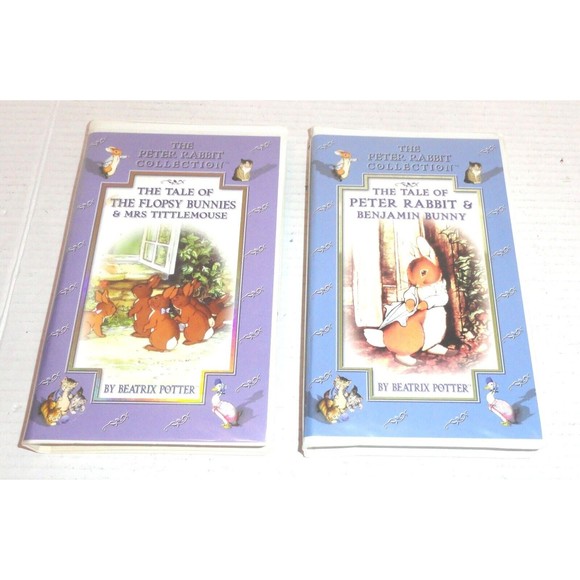 Media | Lot Of 2 The Peter Rabbit Collection By Beatrix Potter Vhs ...